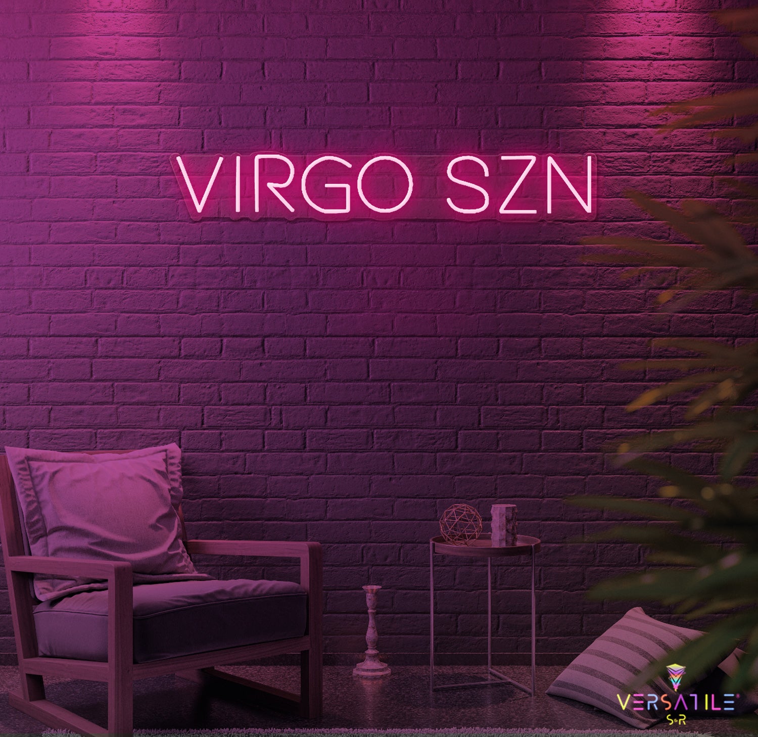 Virgo SZN Neon Sign | Custom LED Sign for Zodiac Season Decor ...